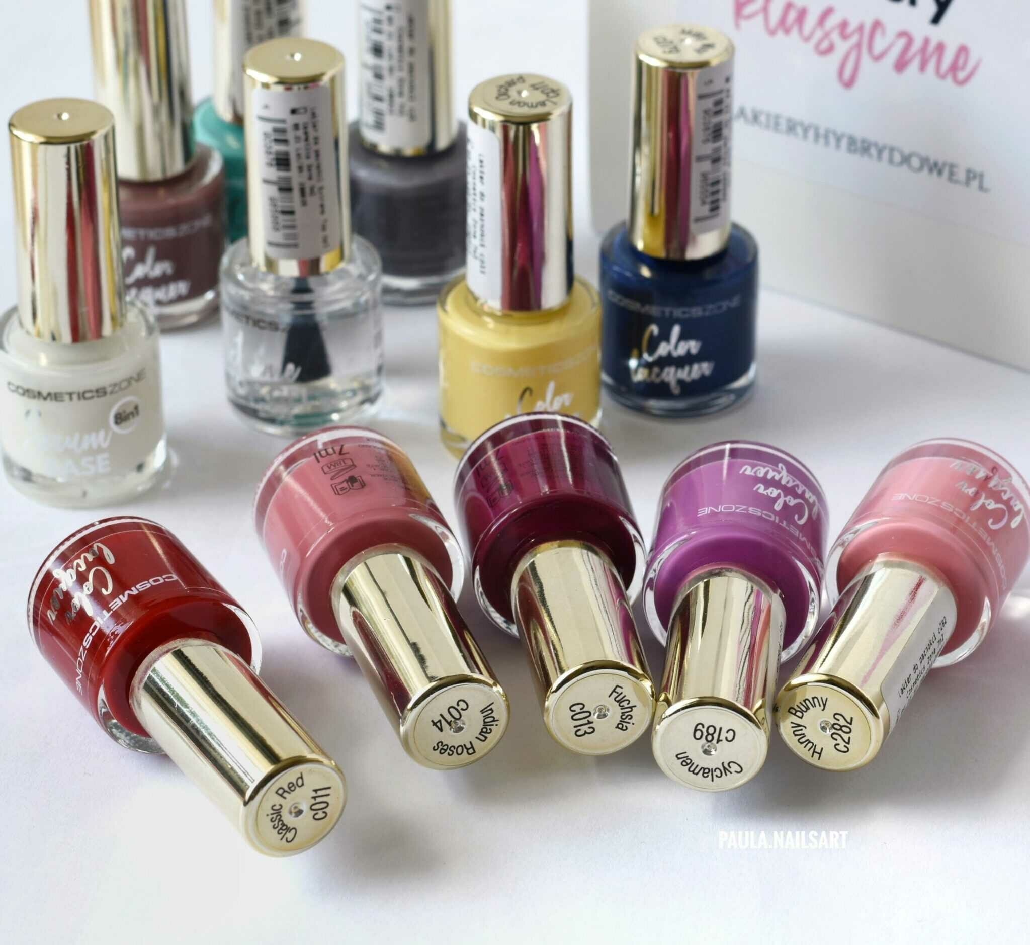 Tradycyjne lakiery do paznokci - Polskie Paznokcie